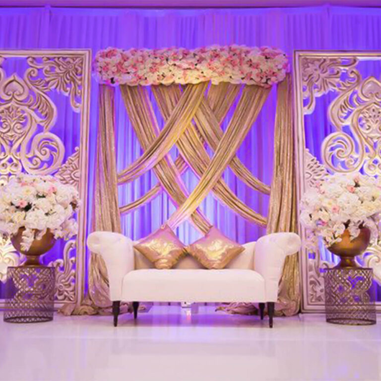 Engagement Stage Backdrop Decoration Panels - Decor Props
