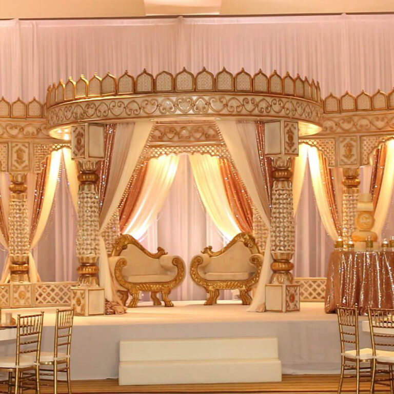 Traditional Indian Wedding Stage - Decor Props